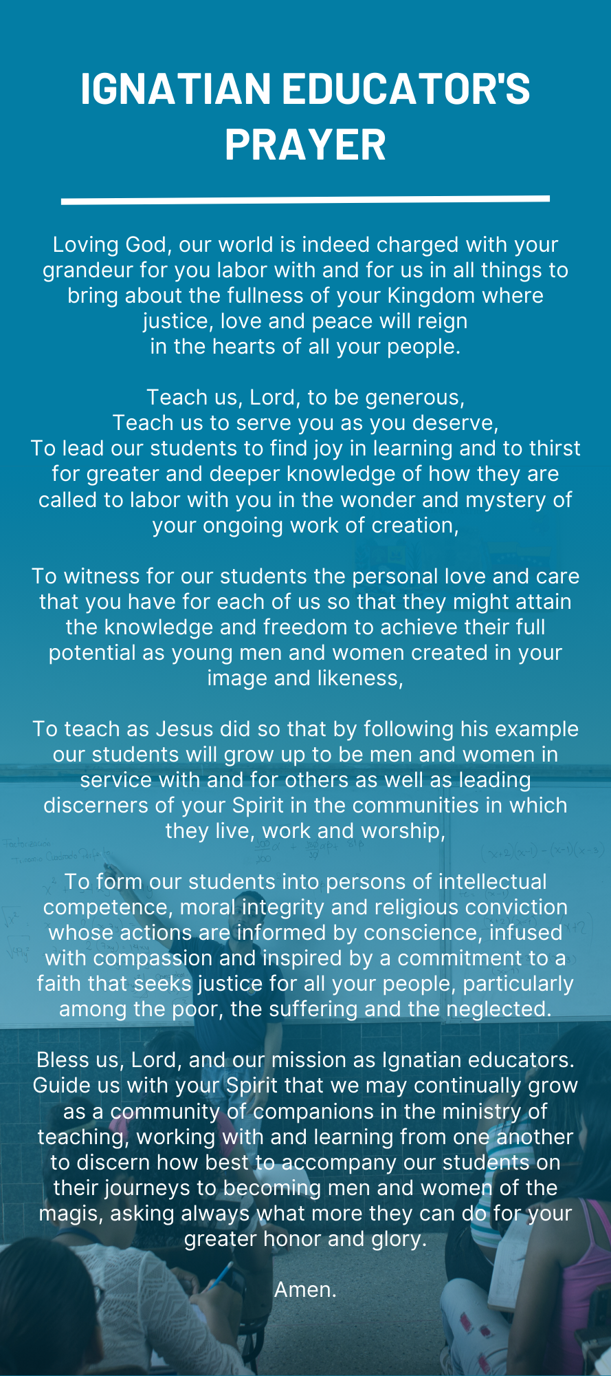 Pray - American Jesuits International